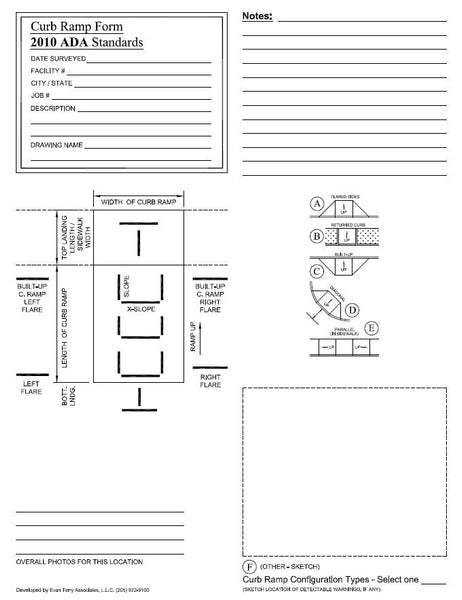 ADA Survey Forms – Corada